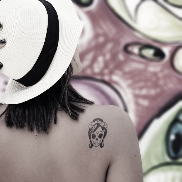 Skulls- Semi-Permanent Tattoo By Easy.ink™ - The Revolutionary Long ...