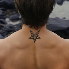 Simple Baphomet Tattoos 50 Baphomet Tattoo Designs For Men
