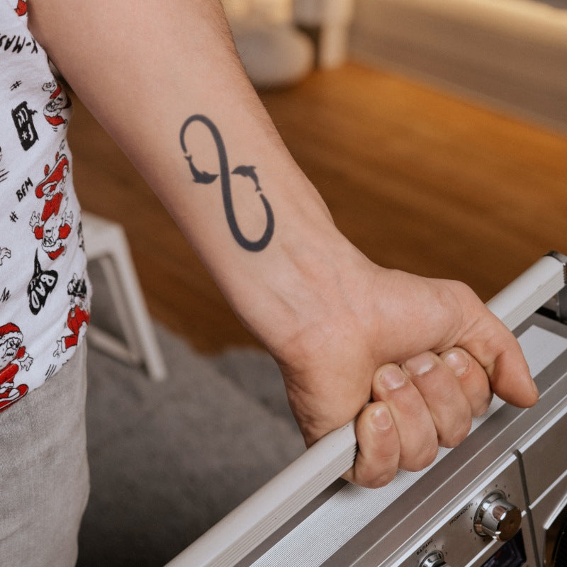 Dolphin Infinity Tattoos Matching Dolphin Tattoos For Mother And